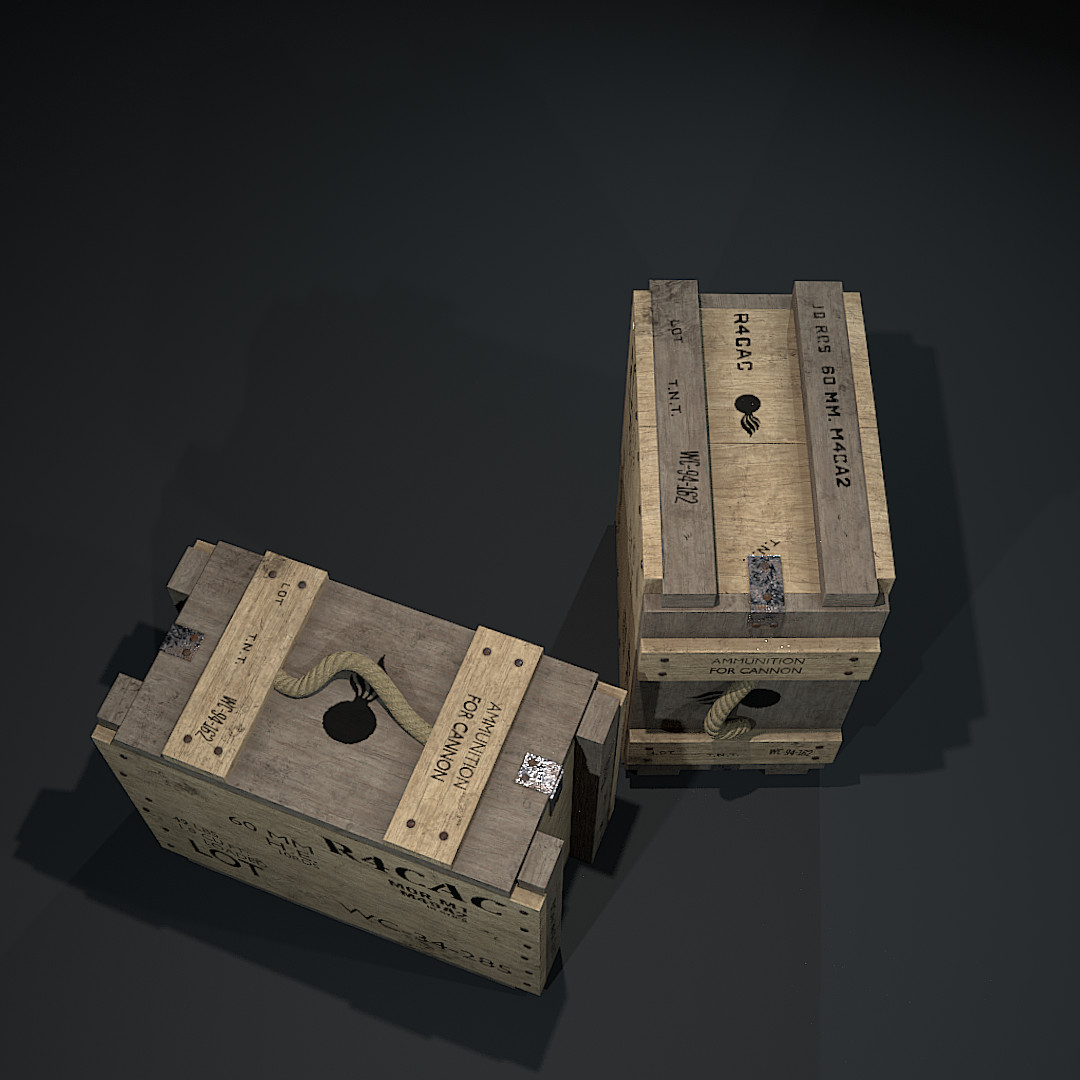 ArtStation - ww2-Crate2 | Resources