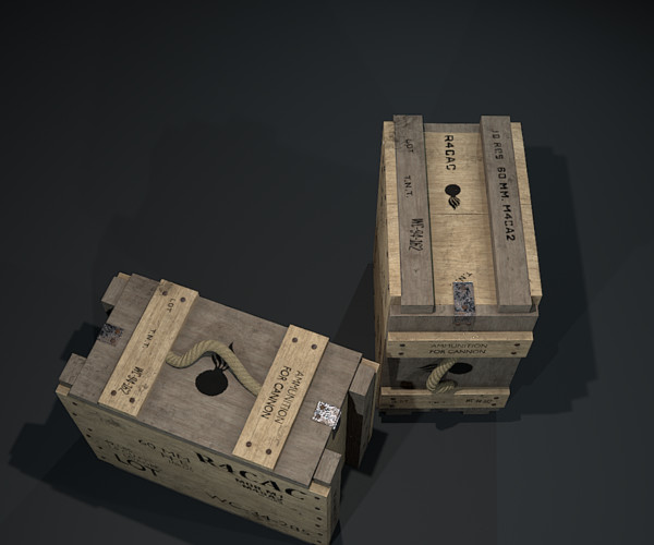 ArtStation - ww2-Crate2 | Resources