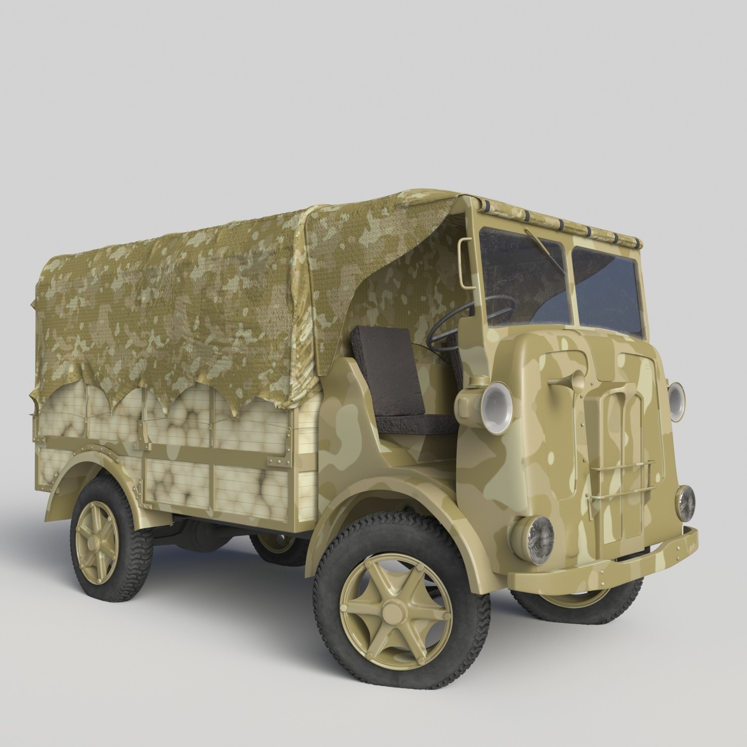 ArtStation - Fiat SPA CL-39 in camouflage design | Resources