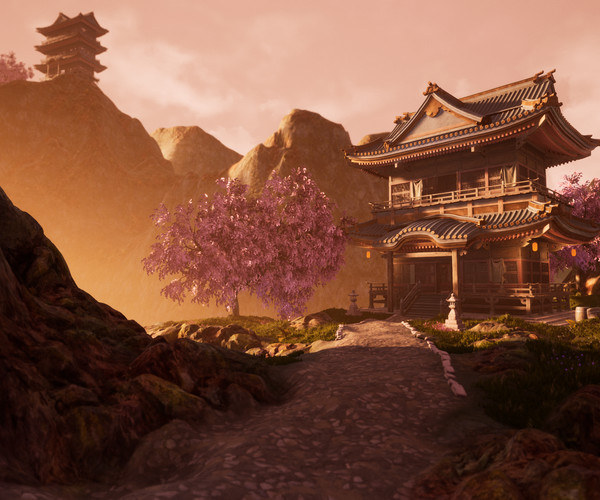 ArtStation - Hidden Shrine UE4 | Game Assets