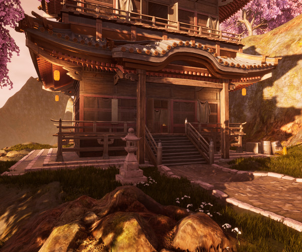 ArtStation - Hidden Shrine UE4 | Game Assets