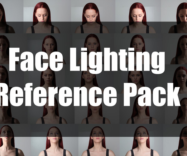 ArtStation - Face Lighting reference Pack | Resources