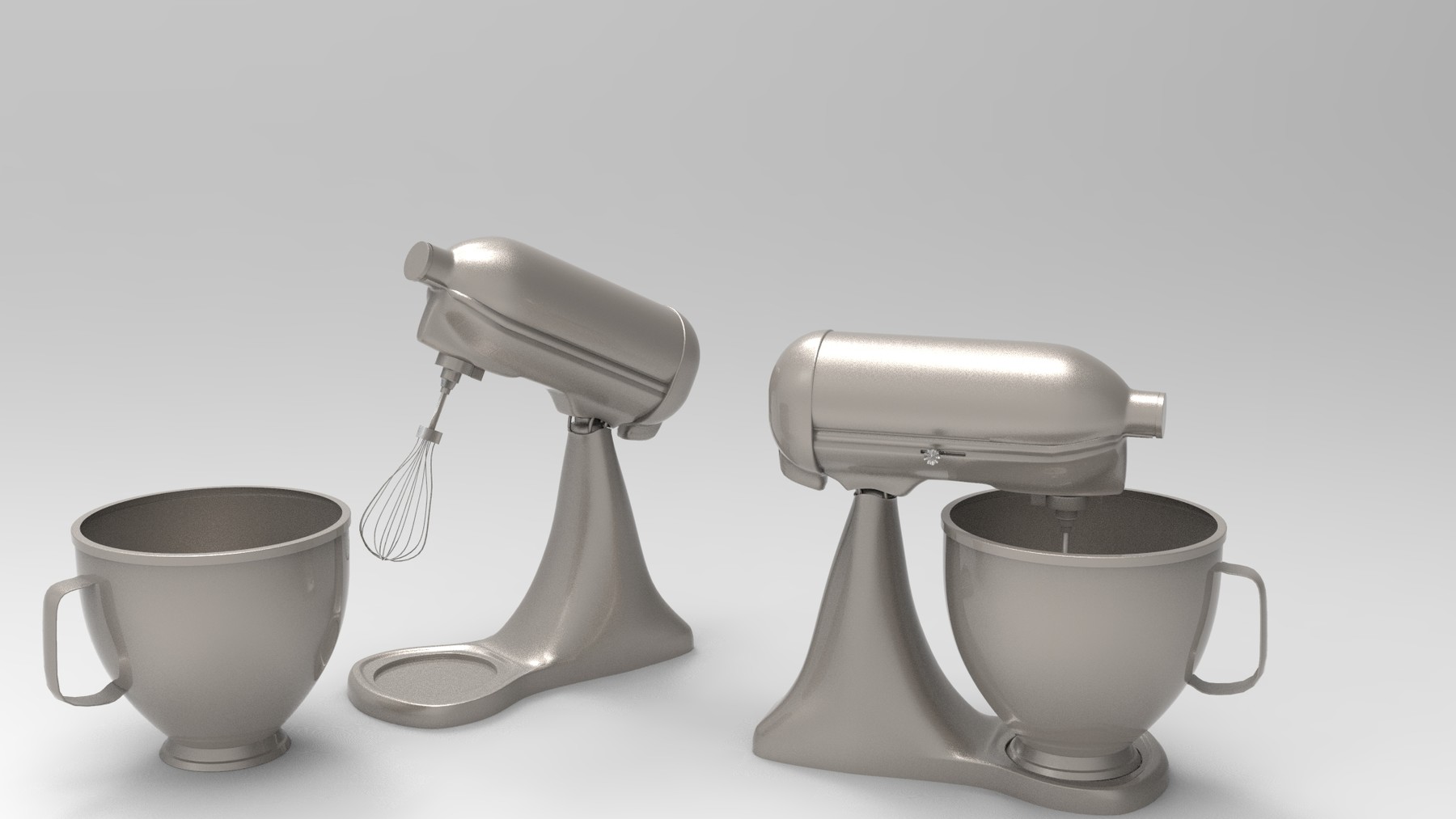 ArtStation - KitchenAid Mixer 3D model | Resources