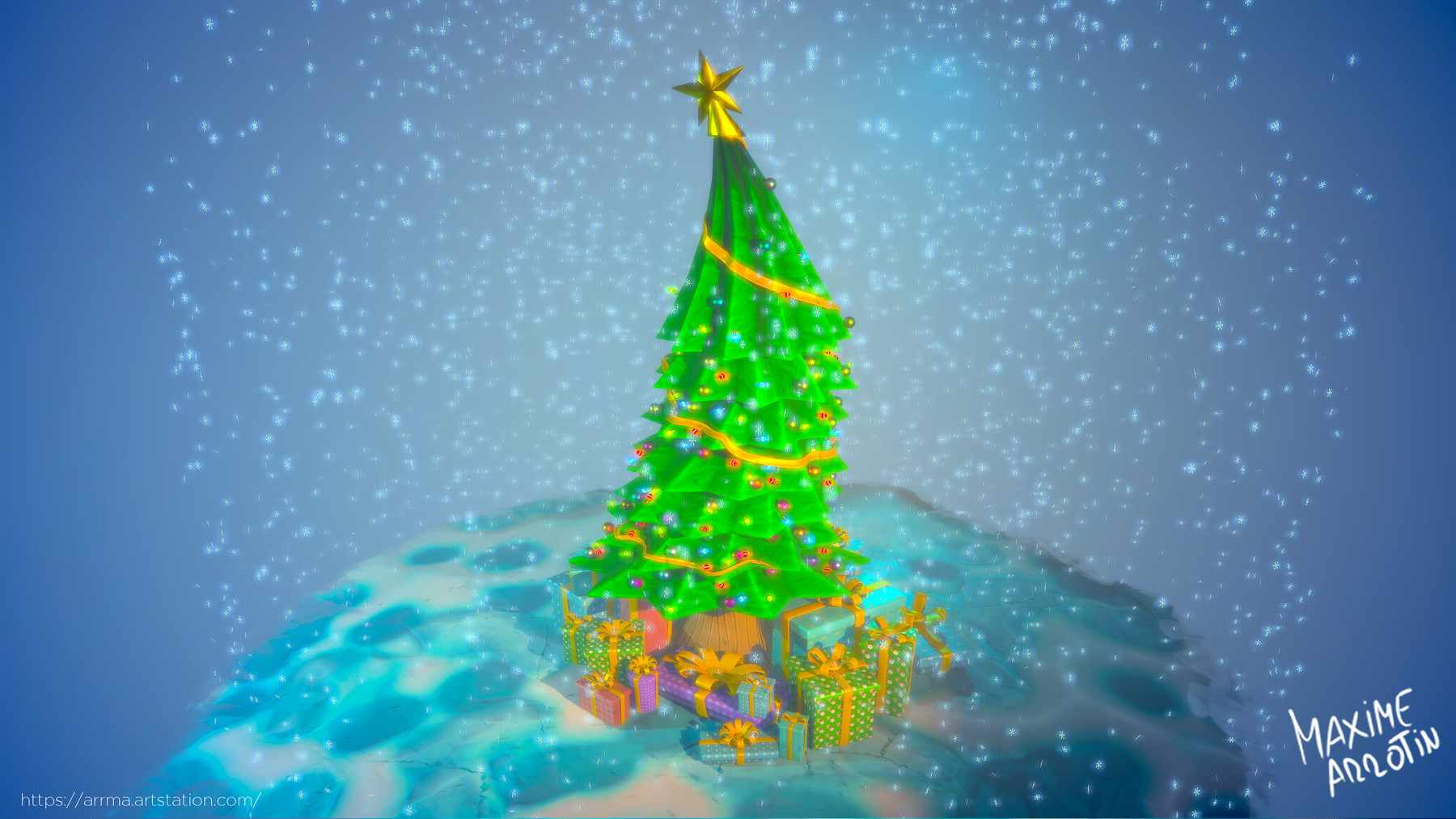 ArtStation - Christmas Tree | Resources