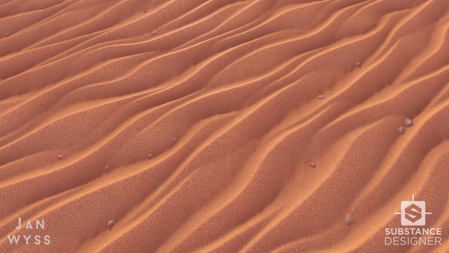 ArtStation - Stylized Desert Sand - Substance Designer SBS | Resources