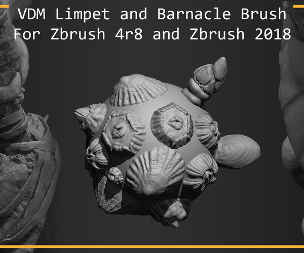 ArtStation - Limpet, Barnacle and Octopus Sucker Brushes | Brushes