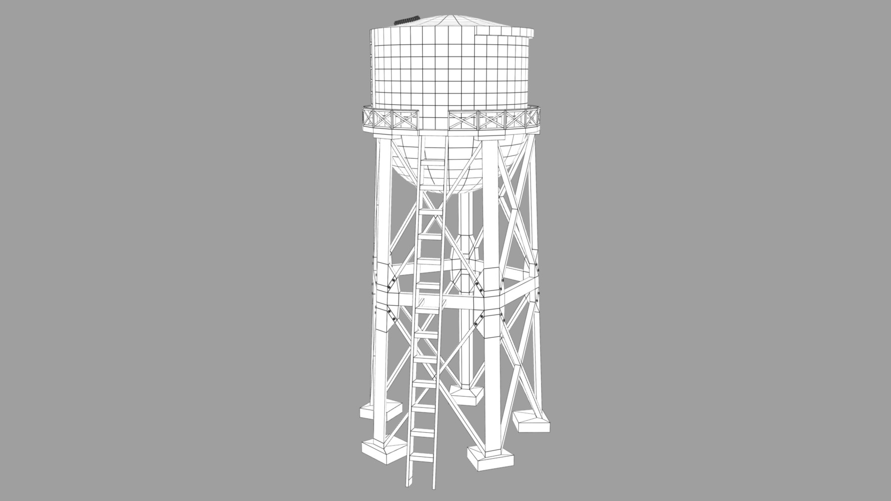 ArtStation - Water Tank Tower | Resources