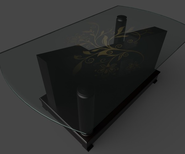 ArtStation - Glass Table | Resources