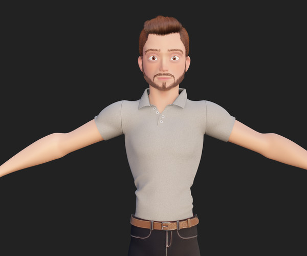 ArtStation - Stylized Male Character Model in Blender Cycles 2.79 and ... ArtStation - Stylized Male Character Model in Blender Cycles 2.79 and ...