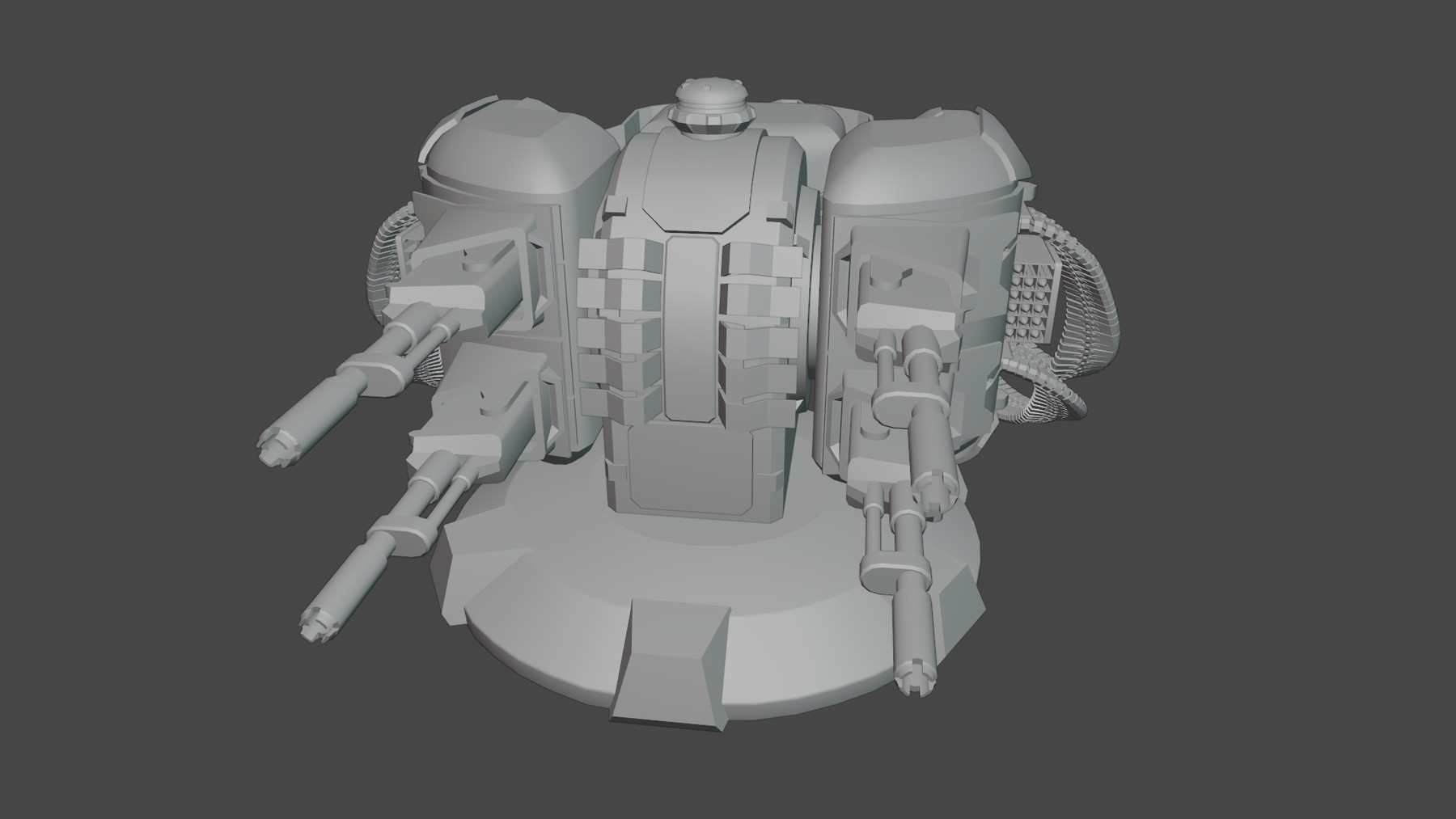 ArtStation - Sci-fi Turret | Game Assets