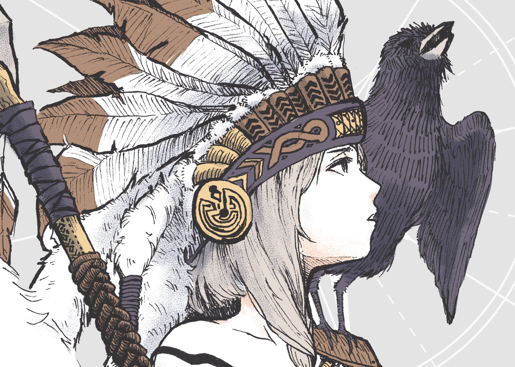 ArtStation - Character design - Native America theme | Artworks