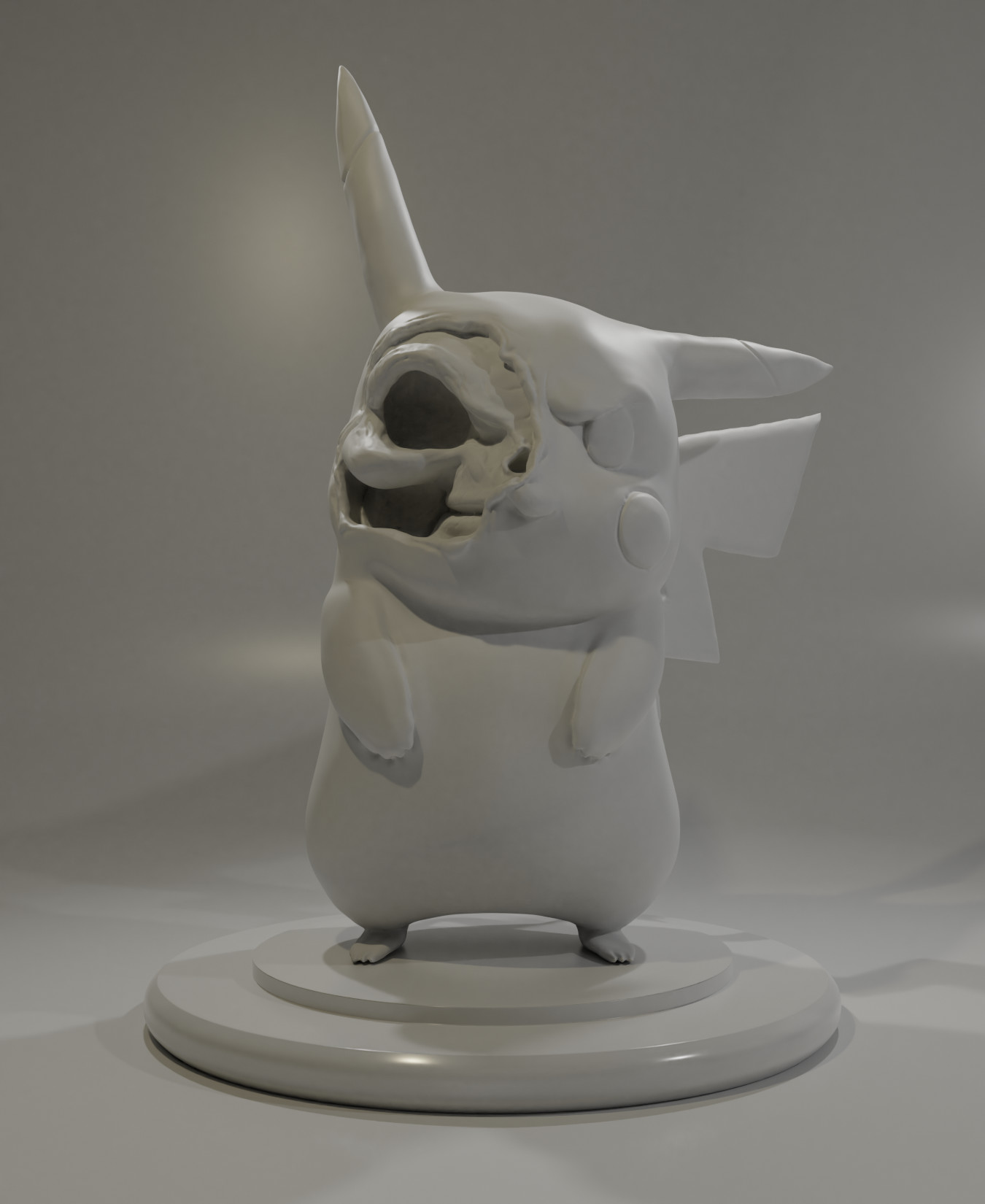 ArtStation - Pikachu Skeleton V1.0 | Resources