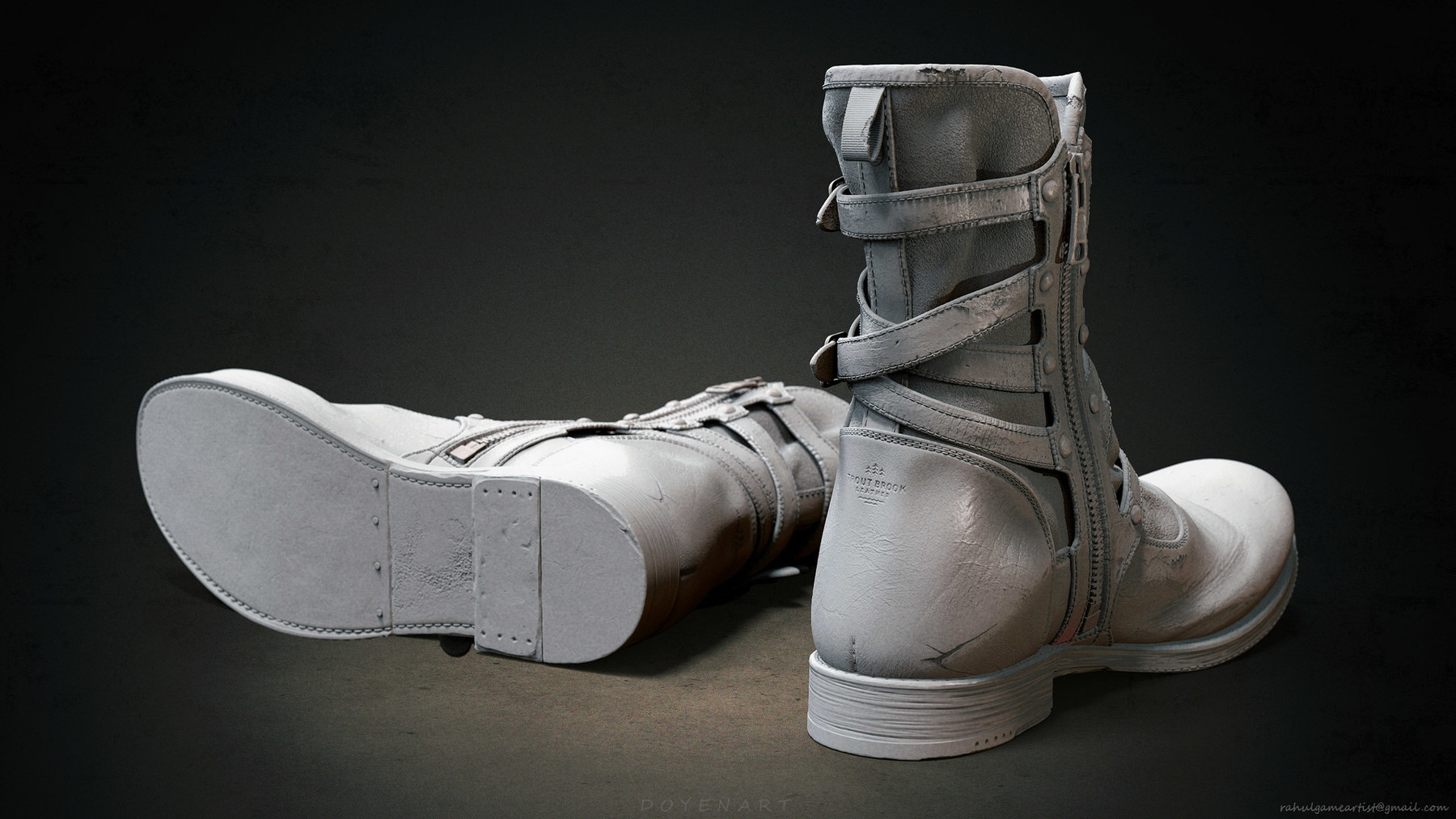 ArtStation - Leather Shoe sculpt | Resources