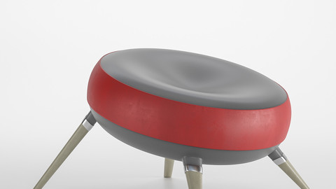 ArtStation - Round Chair 3D model | Resources