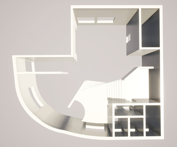 ArtStation - Round-Corner Building | Resources