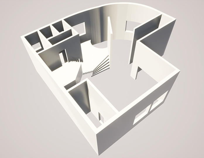 ArtStation - Round-Corner Building | Resources