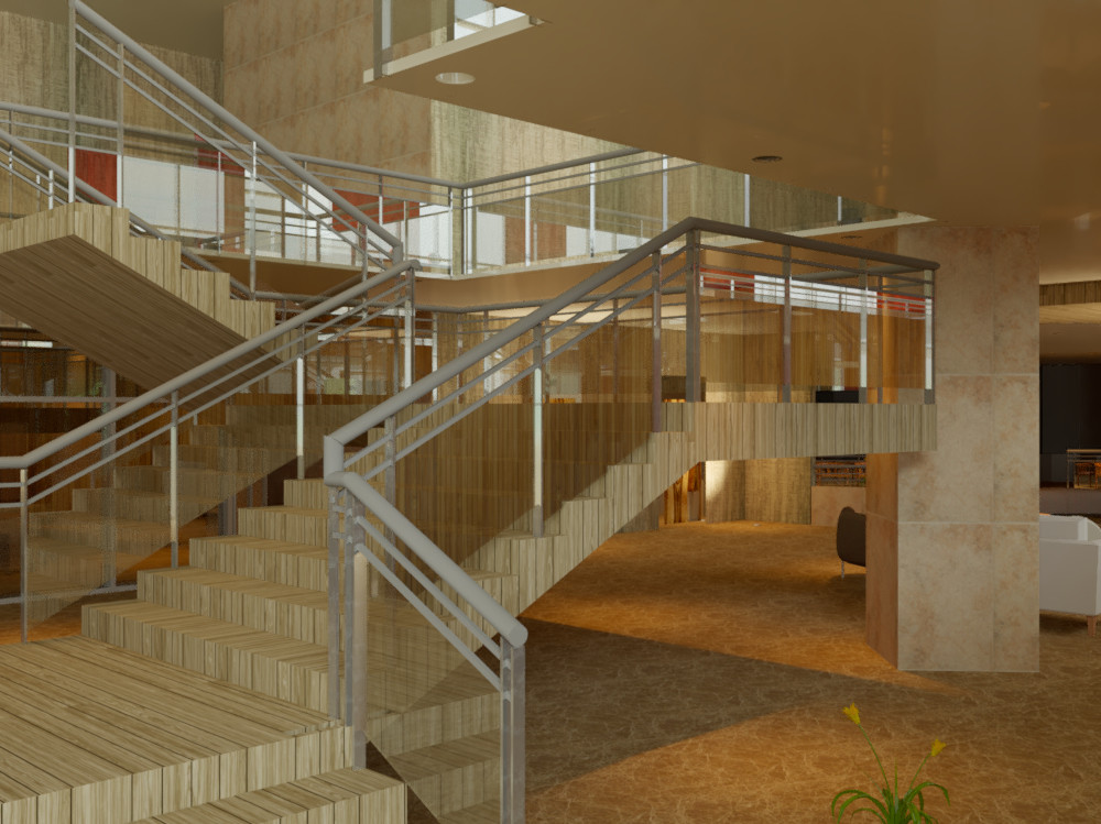 ArtStation - Revit Bank Design HSBC 3D model | Resources