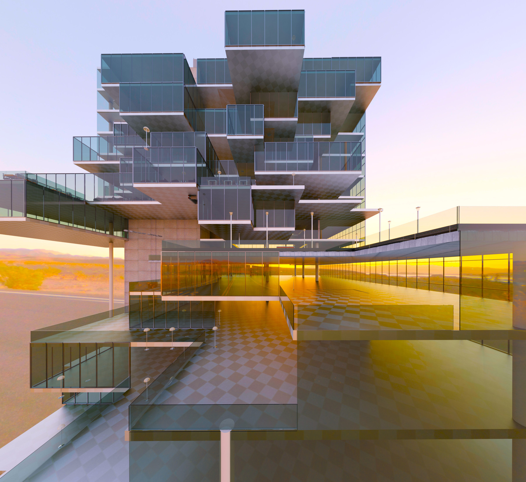 ArtStation - Revit Tower 3D model | Resources