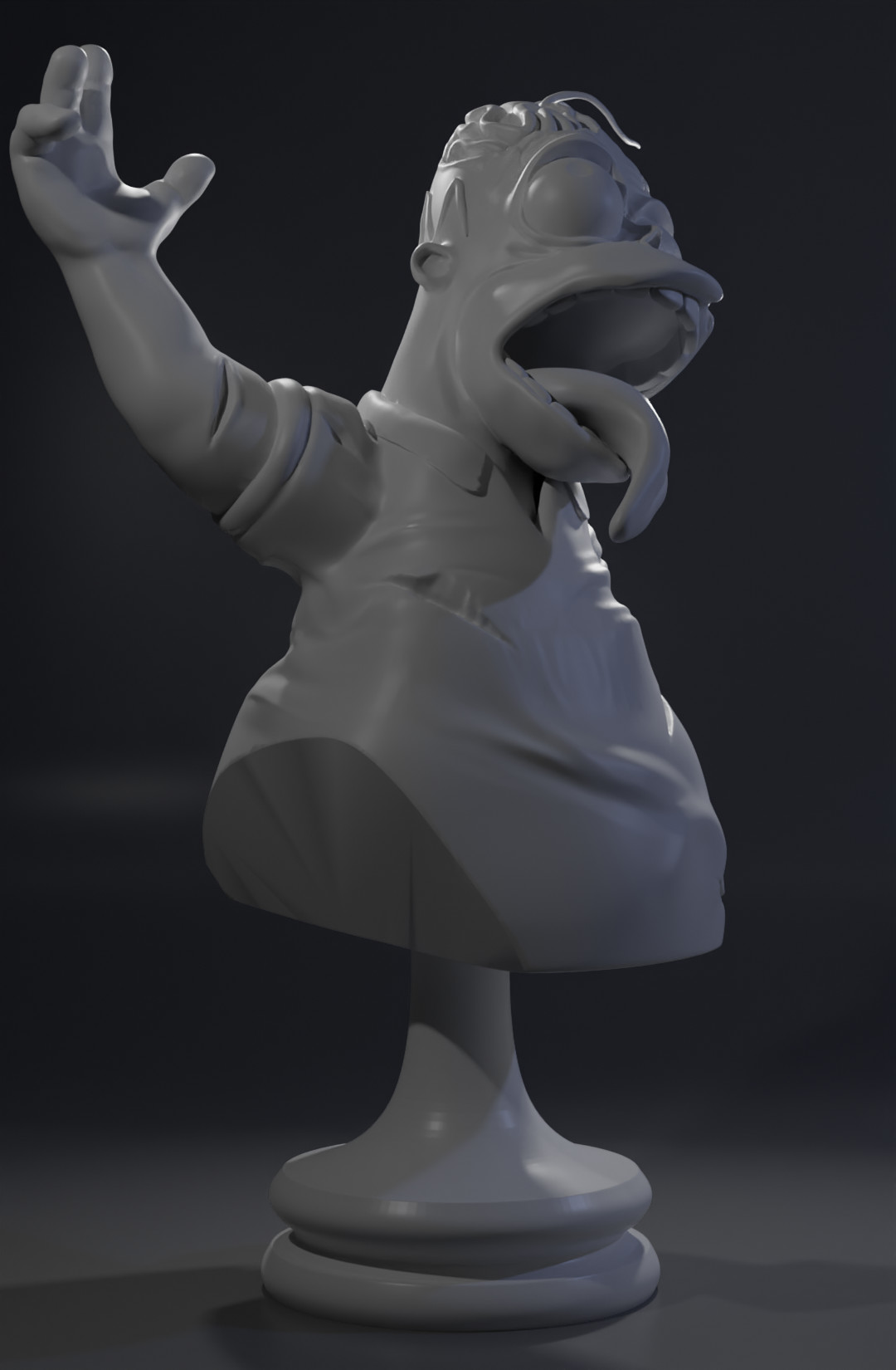 ArtStation - Zombie Homer V1.0 | Resources