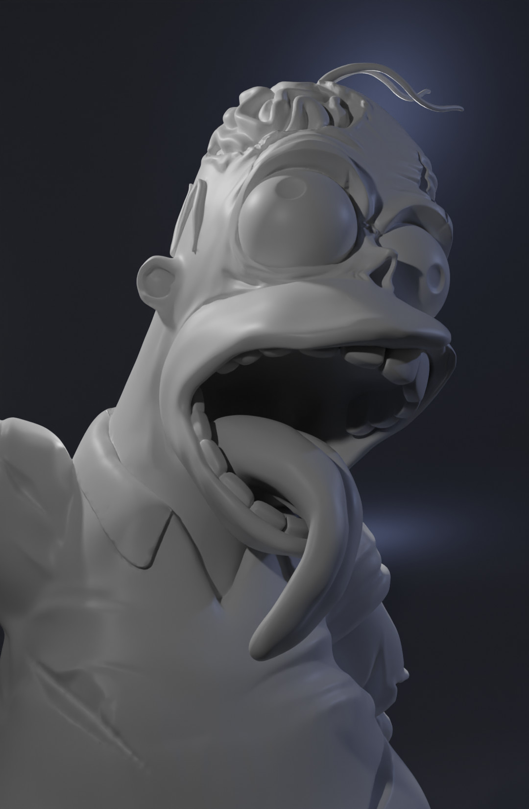 ArtStation - Zombie Homer V1.0 | Resources