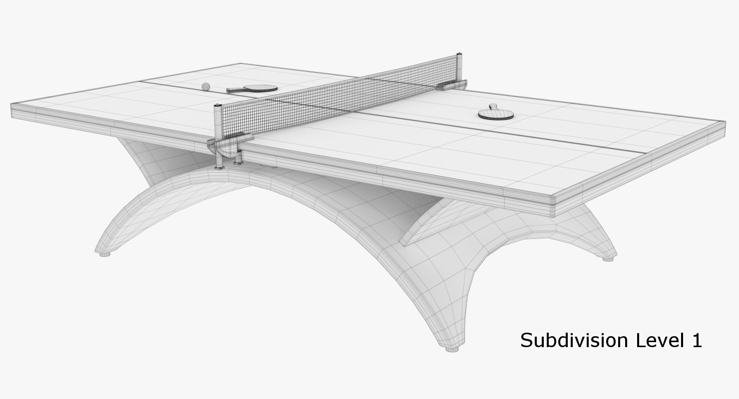 ArtStation - Ping Pong Table | Resources