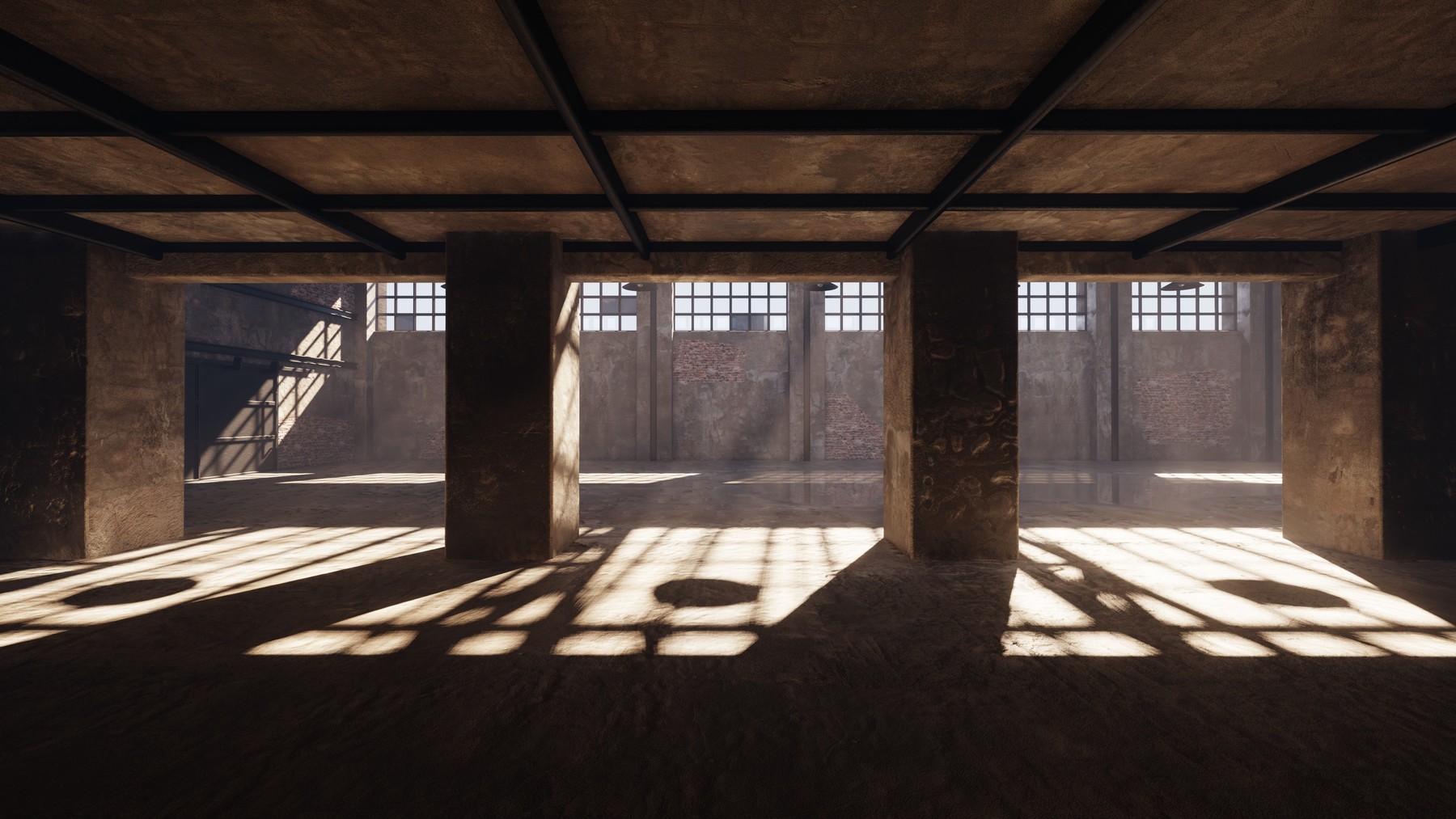 ArtStation - SHC Old Factory hall | Game Assets