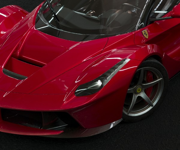 ArtStation - Ferrari LaFerrari | Game Assets
