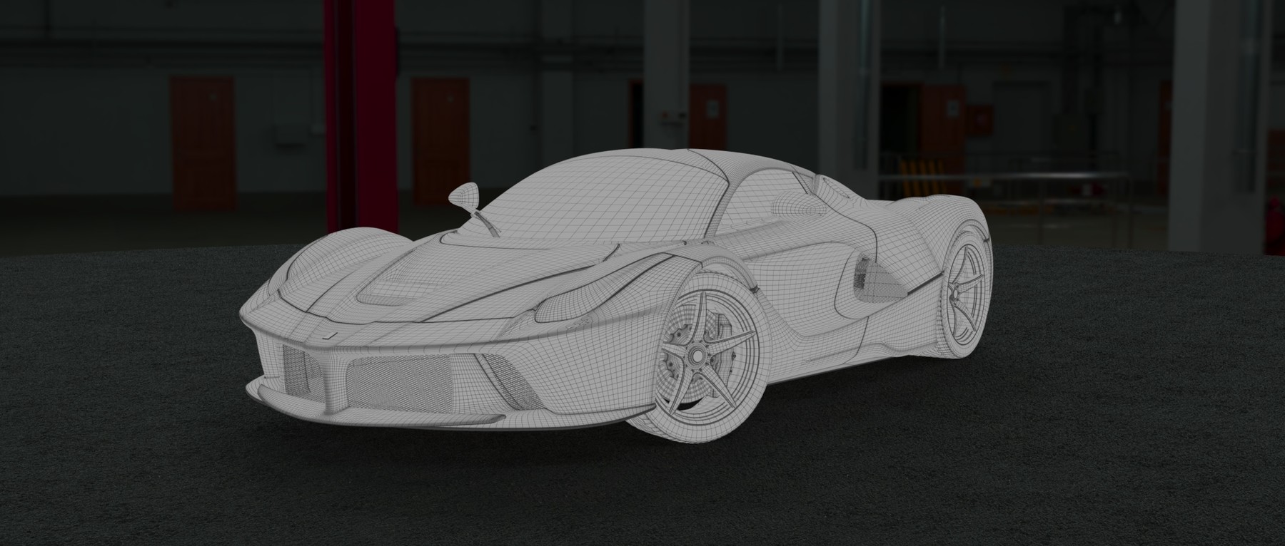 ArtStation - Ferrari LaFerrari | Game Assets