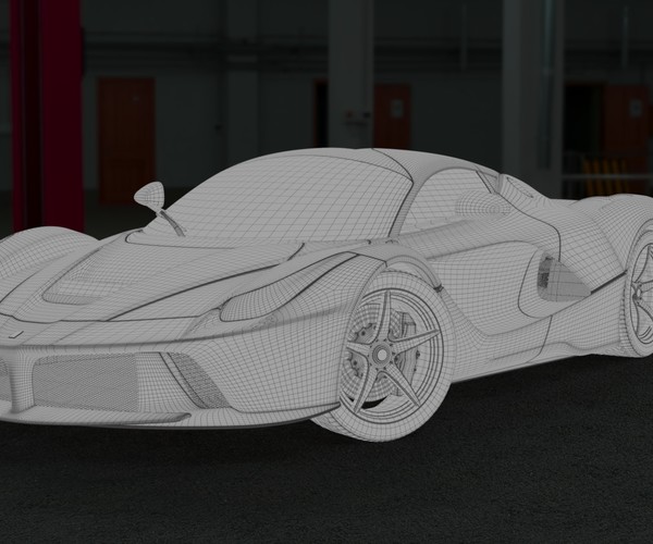 ArtStation - Ferrari LaFerrari | Game Assets