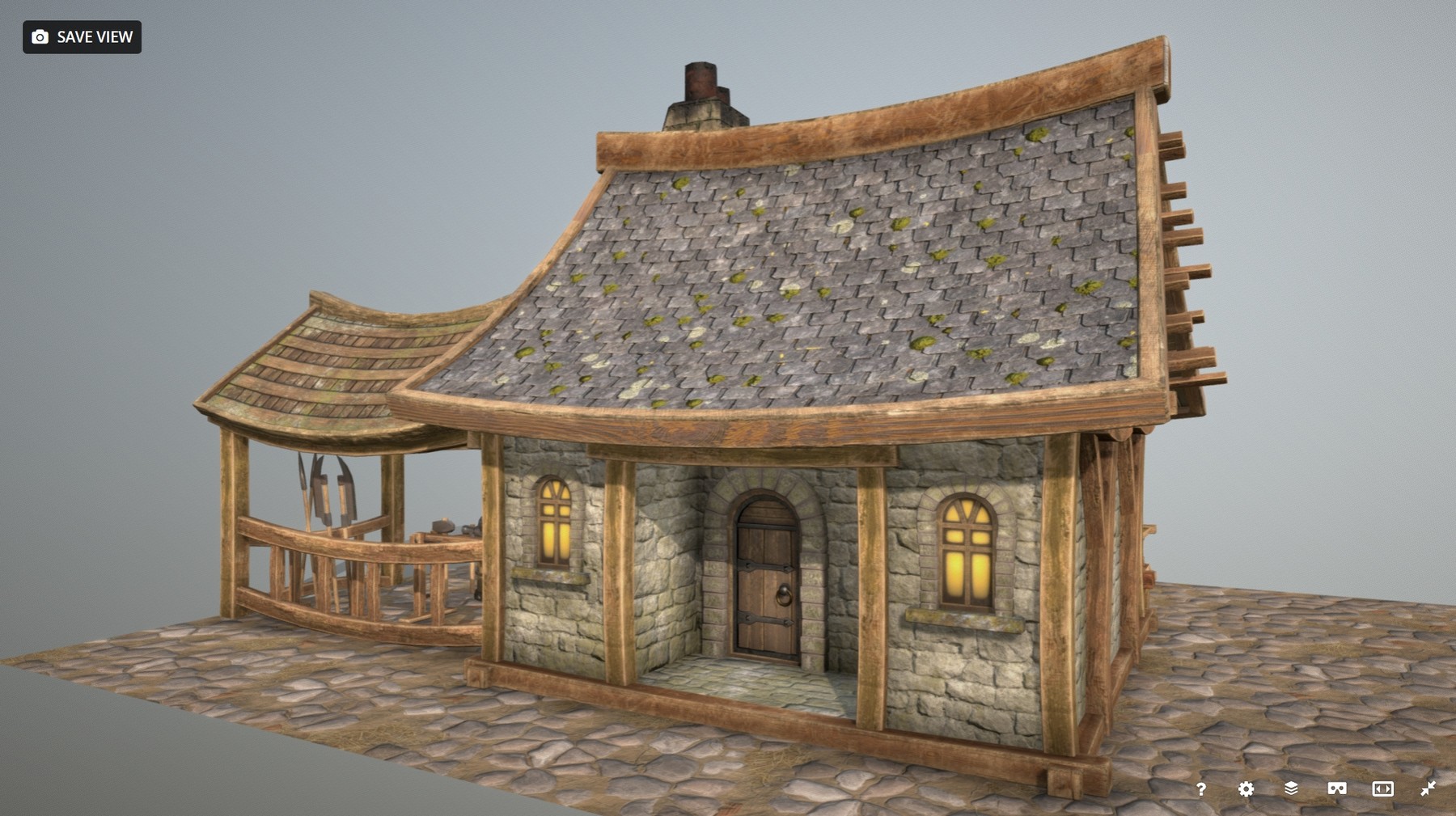 ArtStation - BlackSmith bulding | Game Assets