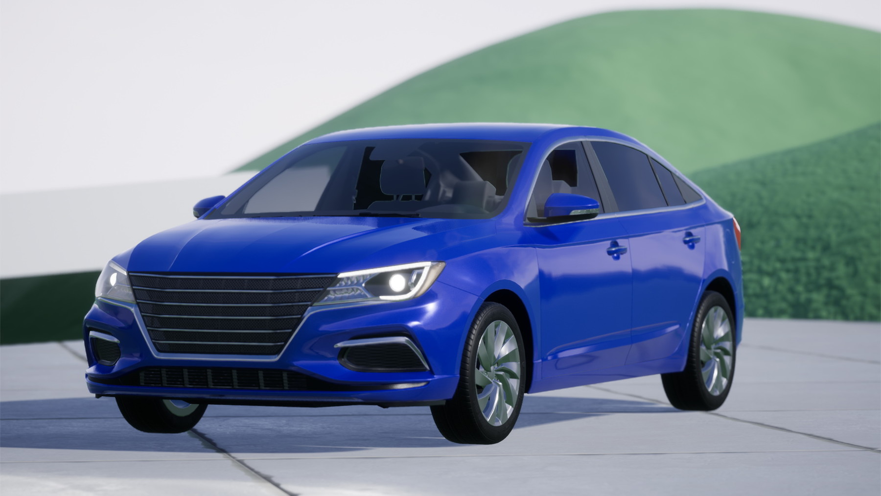 ArtStation - Sedan Car | Game Assets