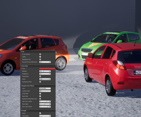 ArtStation - Hatchback Car | Game Assets