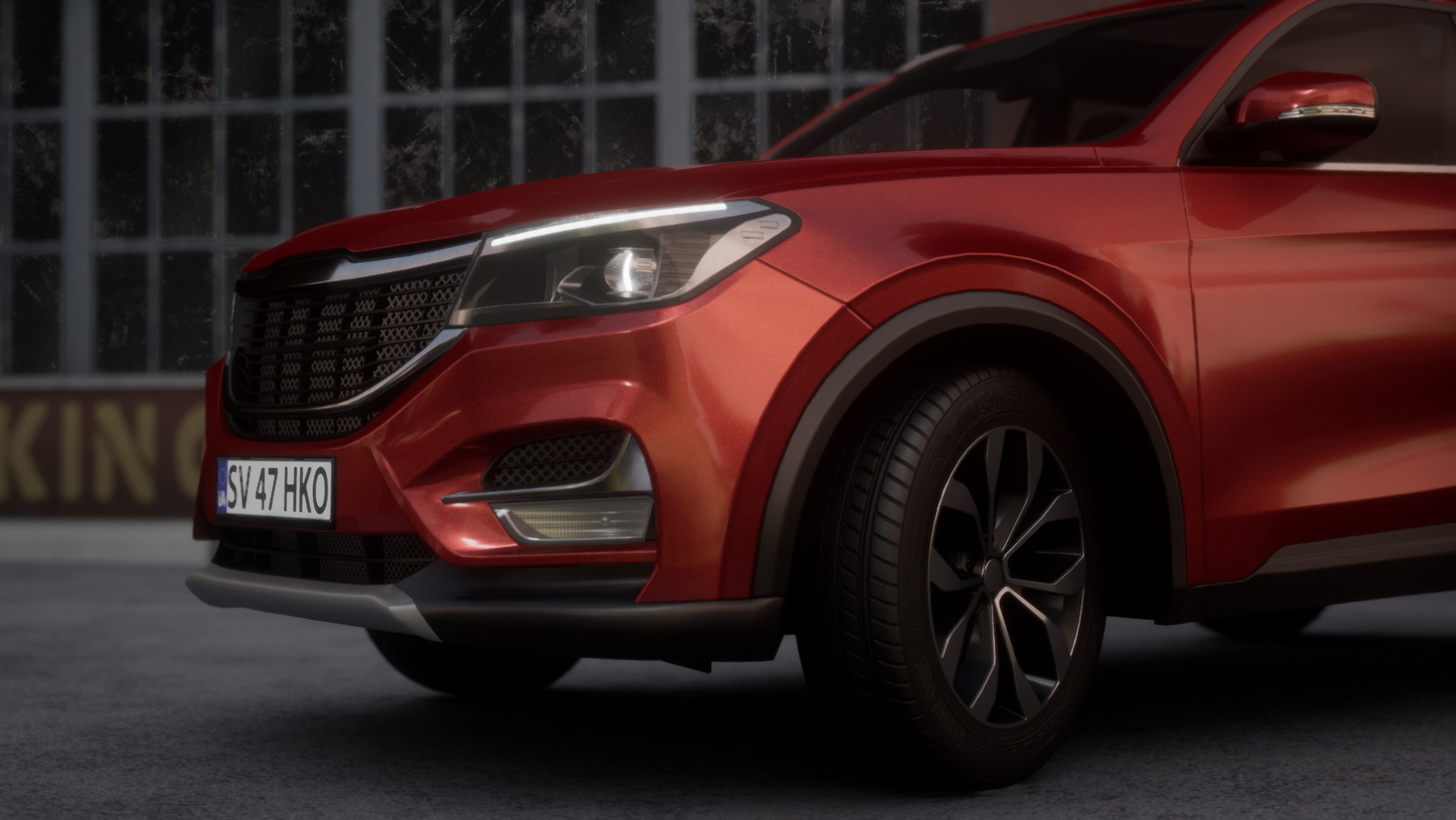 ArtStation - Crossover Car | Game Assets