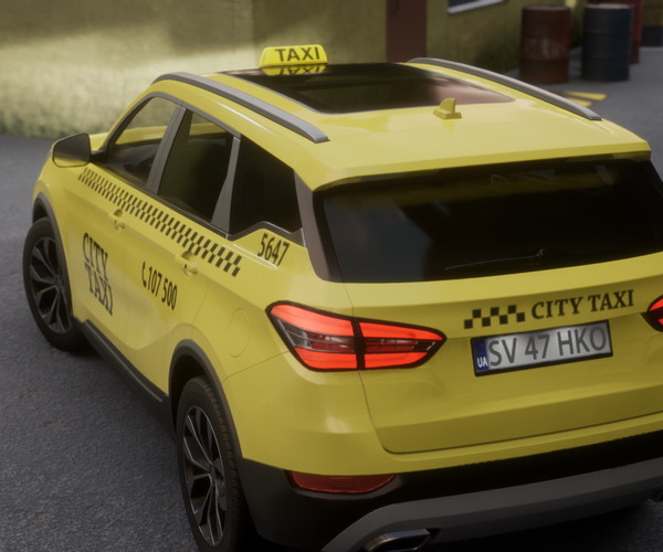 ArtStation - Crossover Car | Game Assets