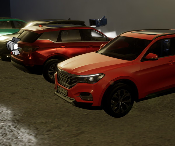 ArtStation - Crossover Car | Game Assets