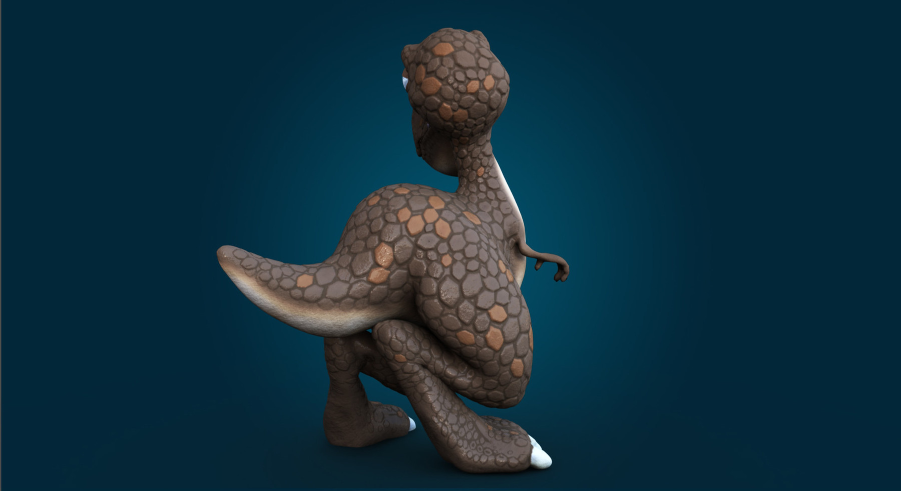 ArtStation - Cartoon Rigged Dinosaur | Resources