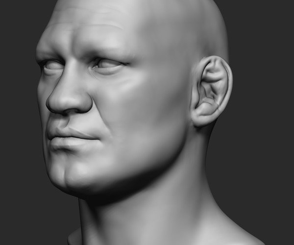 ArtStation - Head Bust (Model Ref: Cain Velasquez) | Resources