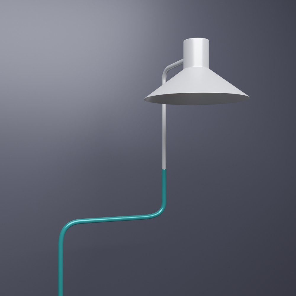 ArtStation - Floor lamp - Blender model | Resources