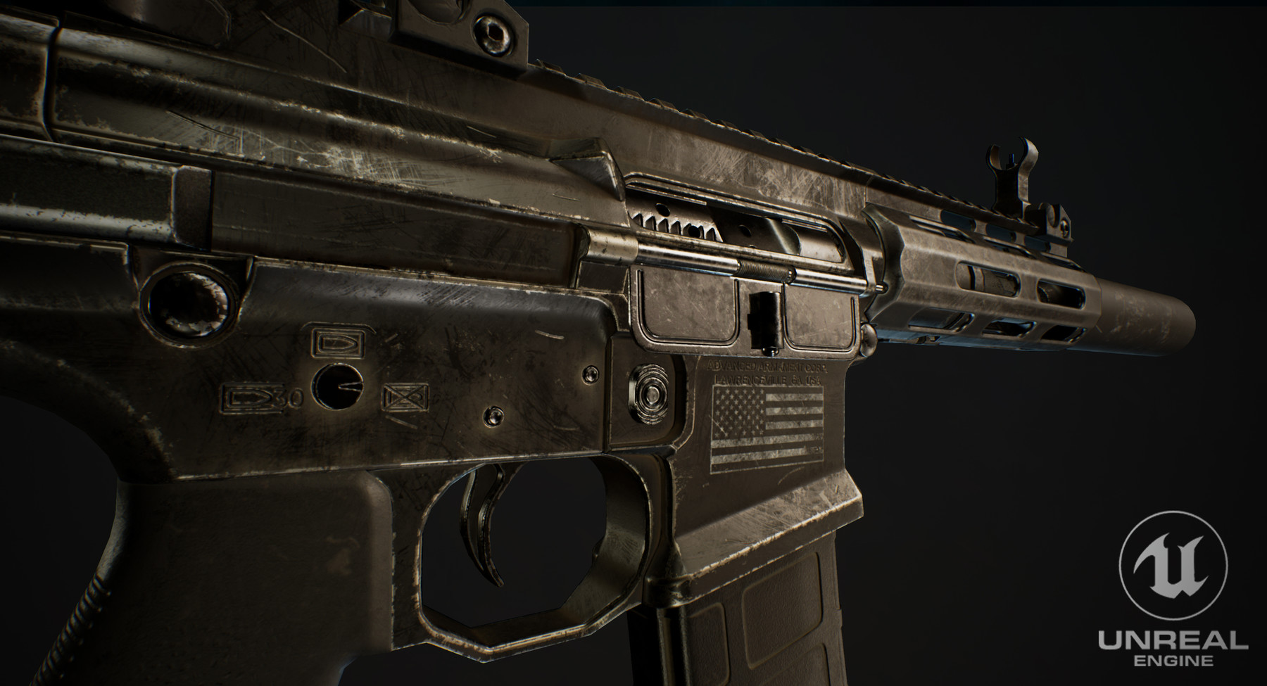 ArtStation - AAC Honey Badger PDW | Game Assets