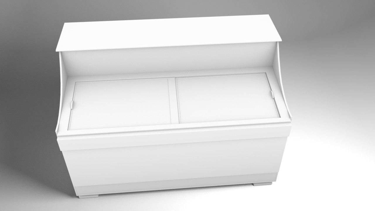 ArtStation - Modern Chest Freezer | Game Assets