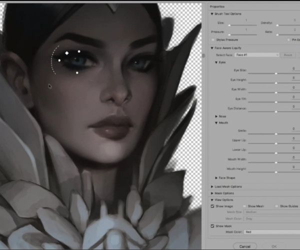 ArtStation - How to draw fantasy dress | Tutorials
