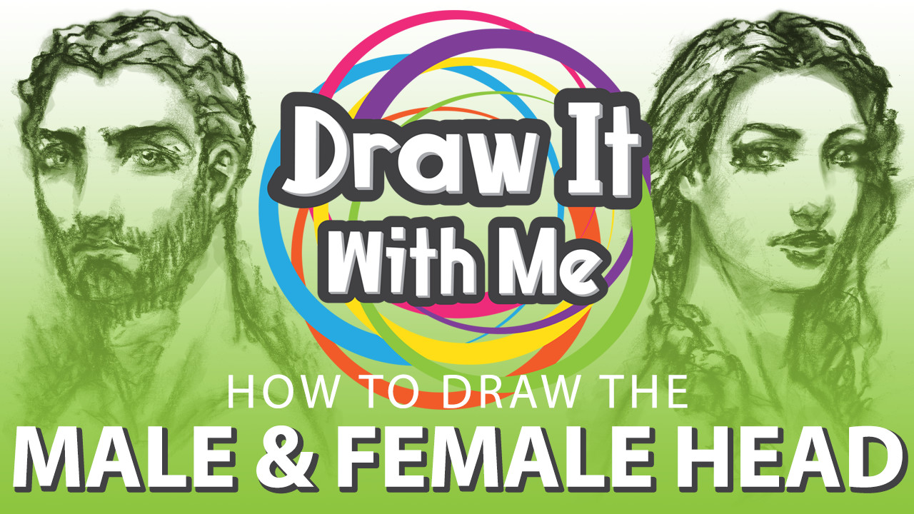 ArtStation - How to Draw the Male & Female Head | Tutorials