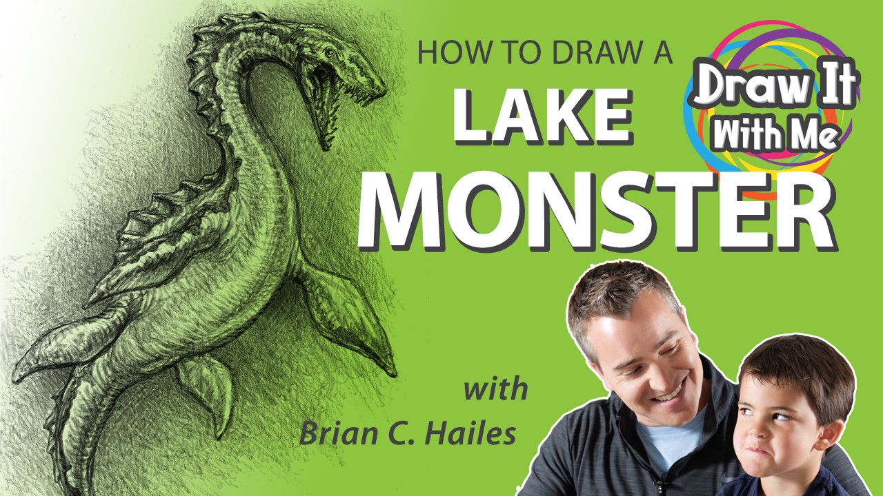 ArtStation - How to Draw a Lake Monster | Tutorials