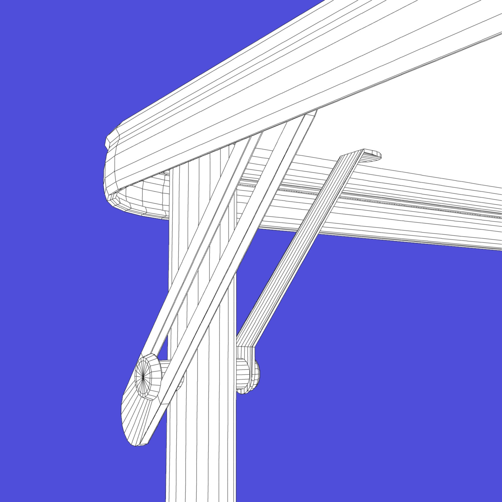 ArtStation - Maya Table and Chairs | Game Assets