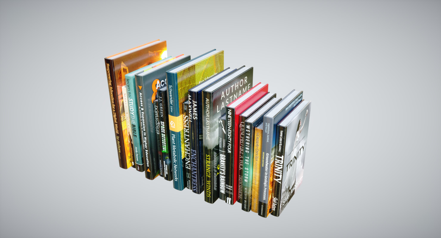 ArtStation - Books | Game Assets