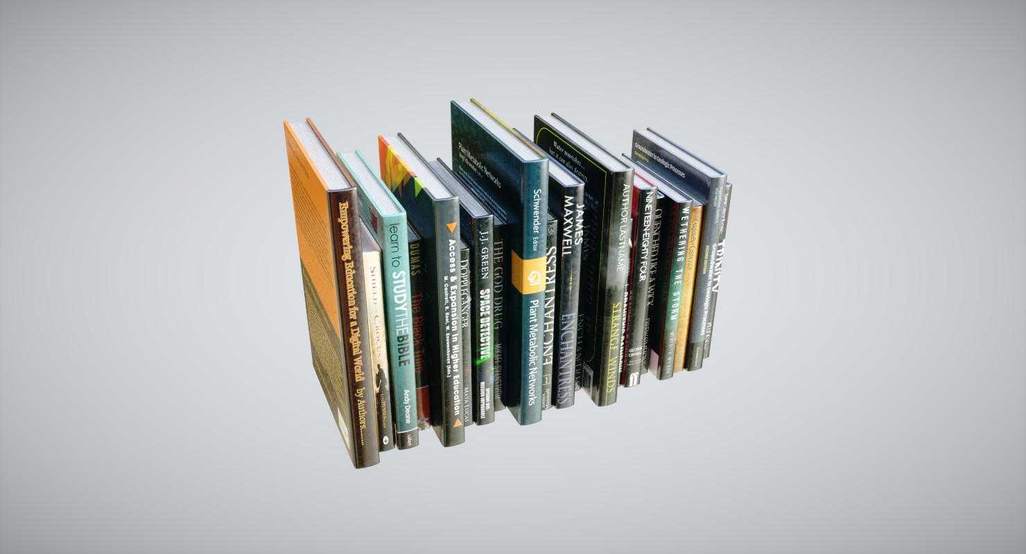 ArtStation - Books | Game Assets