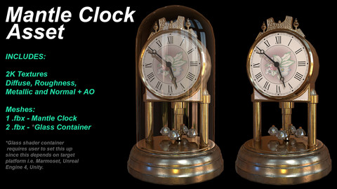 ArtStation - Mantle Clock Asset | Resources