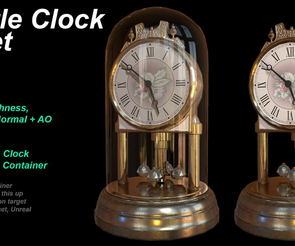 ArtStation - Mantle Clock Asset | Resources