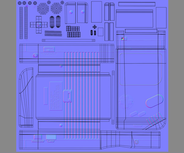 ArtStation - Nintendo Game Boy | Game Assets