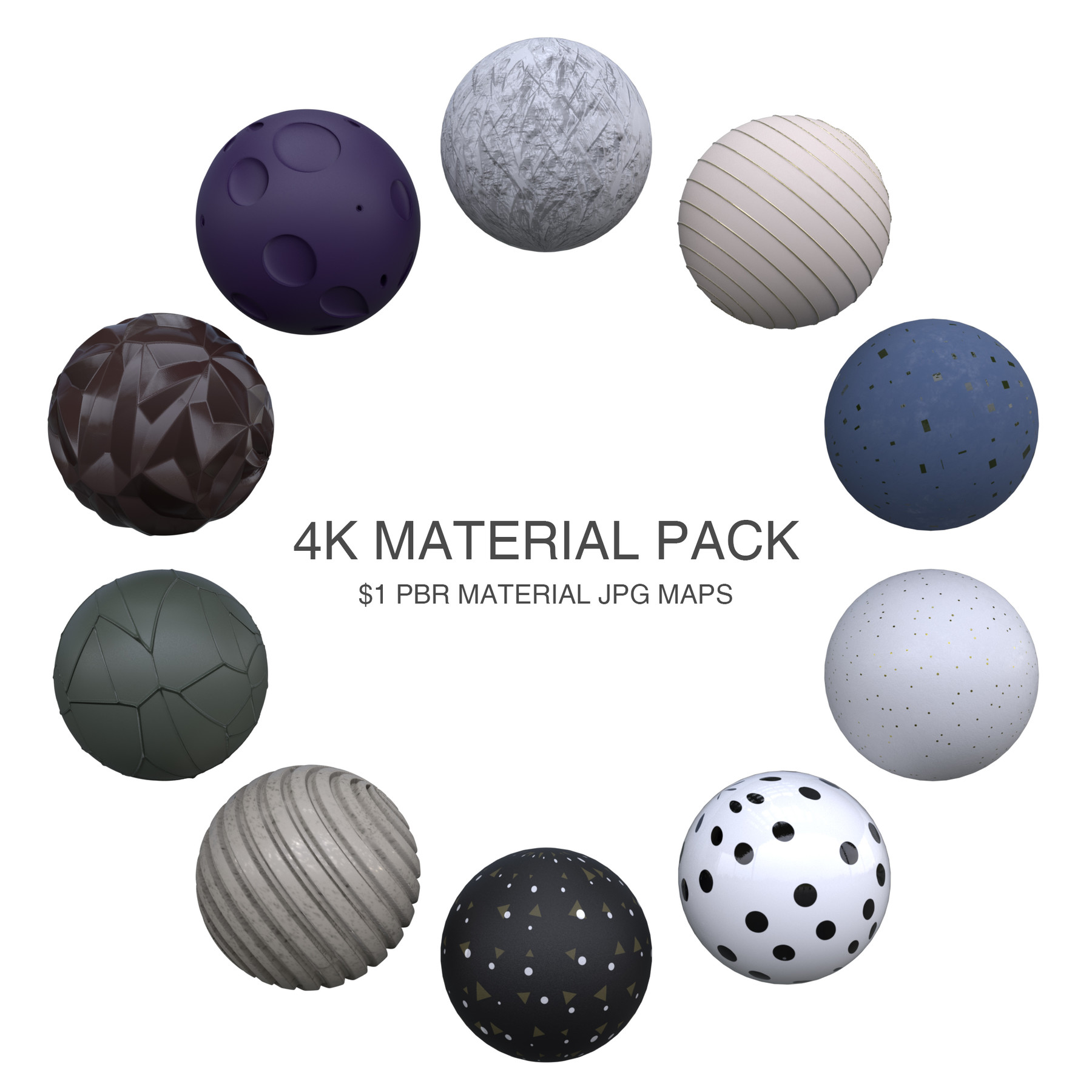 ArtStation - 4K Material Pack | Resources